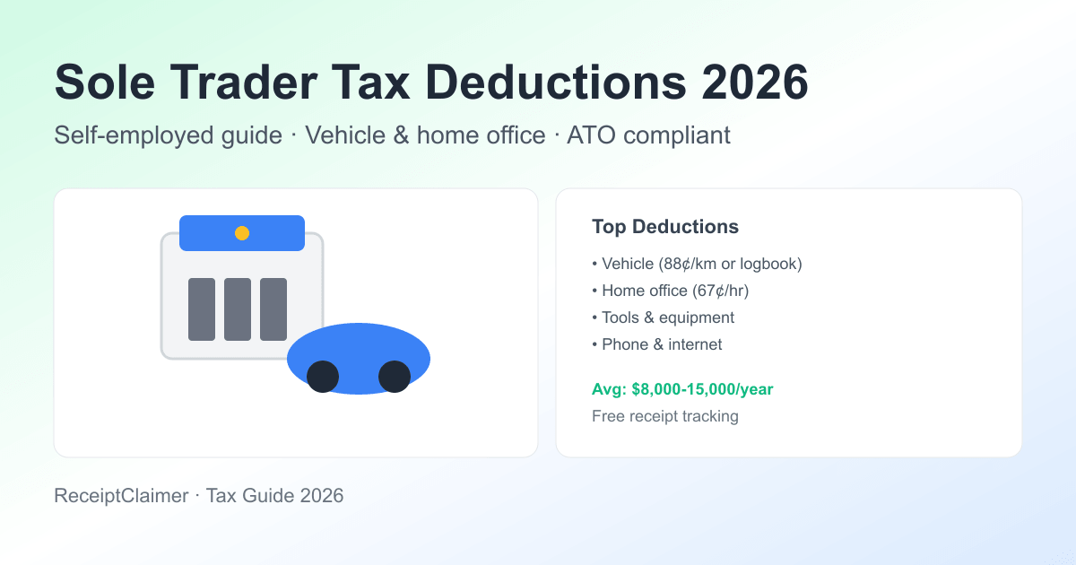 Sole Trader Tax Deductions Australia 2026: Updated May 2026